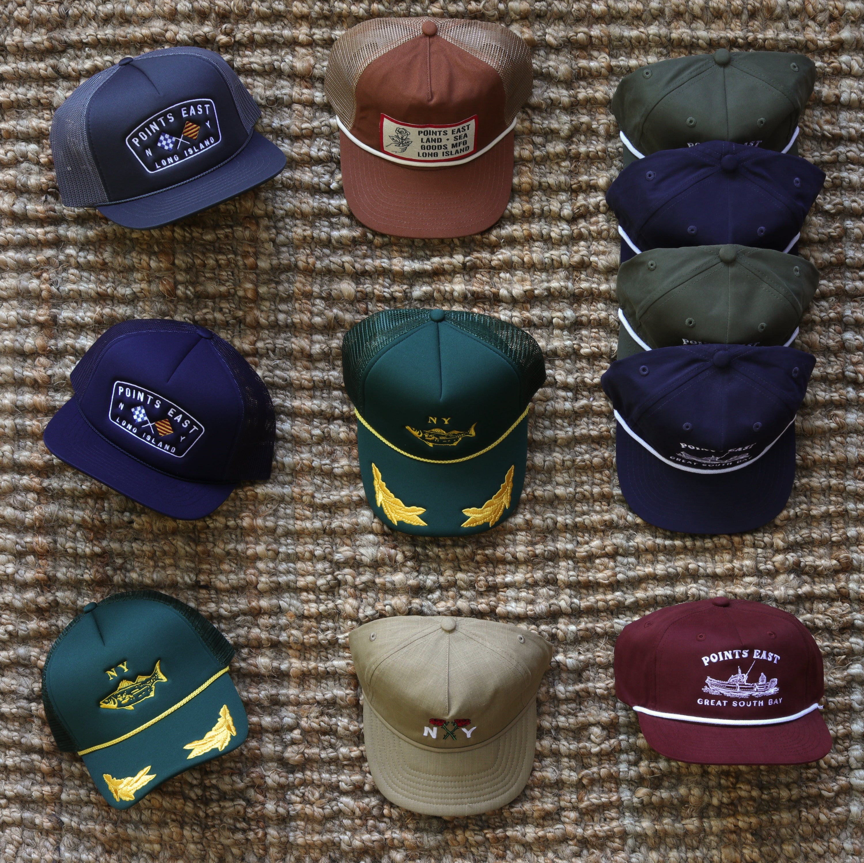 HATS + CAPS – Points East